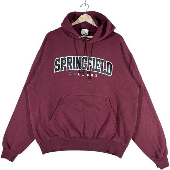 Champion | Shirts | Vintage Springfield College University Hoodie L ...